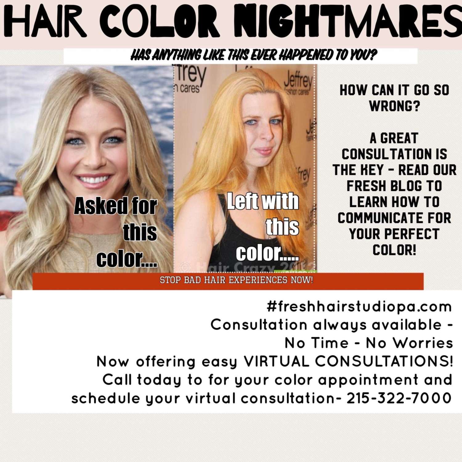 Consultation Tips - Fresh Hair Studio